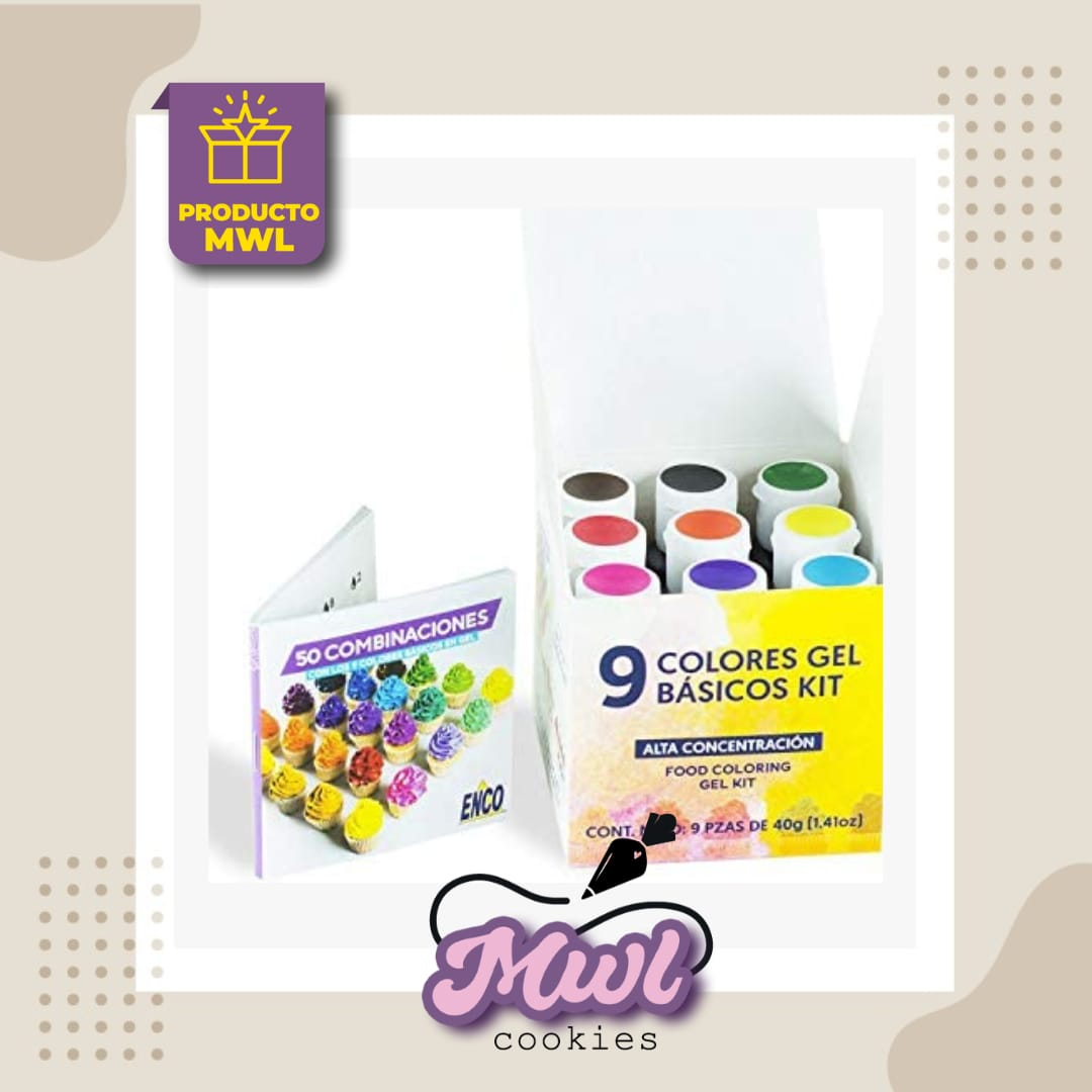 Caja de Colorantes Básicos Enco