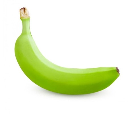Banano verde de cocina